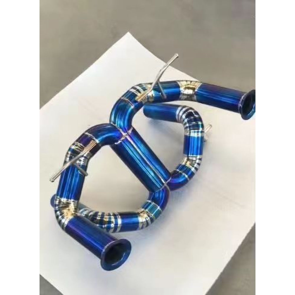 Lamborghini Aventador SVJ/Ultimae | Phoenyx Design Straight Pipe Titan